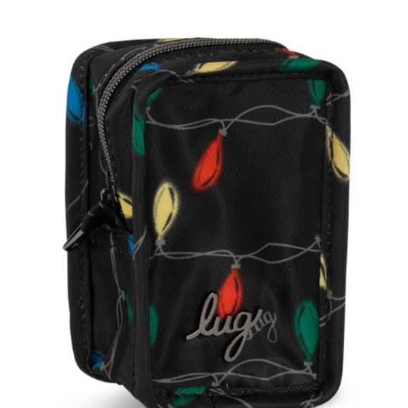lug | Bags | Lug Drizzle Mini Zip Storage Pouch Lights Black | Poshmark